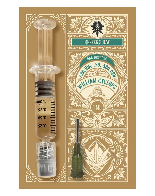 Bay Blend Dab Dropper - William Cyclops - 1ml - Reefer's Bay