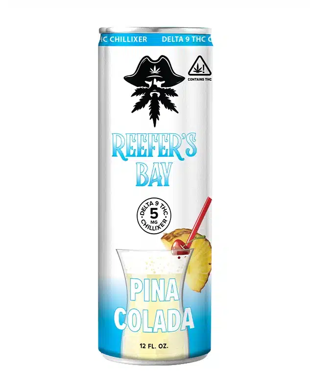 Delta 9 Seltzer 4-Pack - Pina Colada - Reefer's Bay